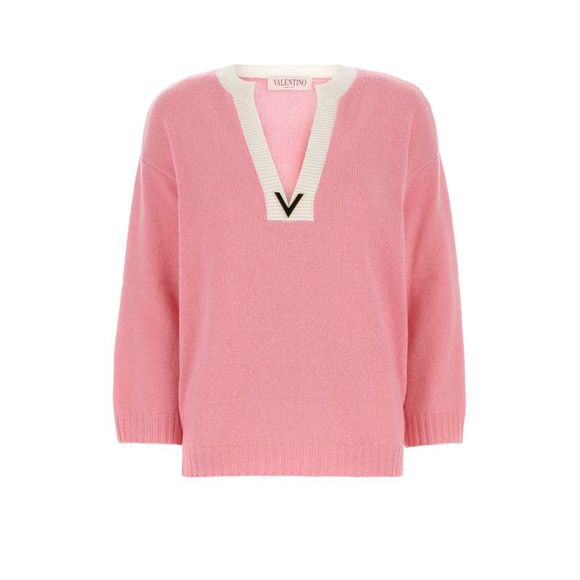 Valentino | Sweaters | Valentino Pink Cashmere Sweater | Poshmark